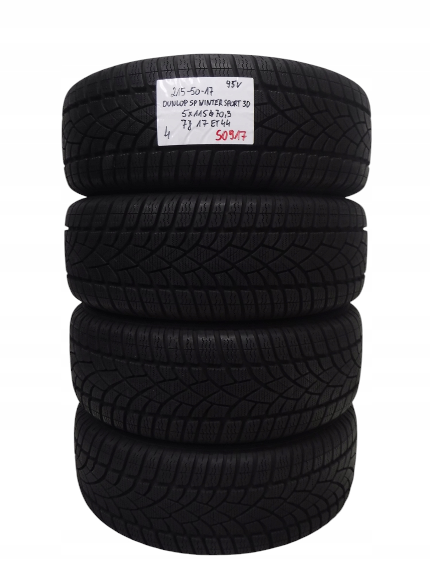 OPONY ZIMOWE DUNLOP SP WINTER SPORT 3D 215/50/17 95V 5452000459534 za 980.00PLN z LUBIN ...