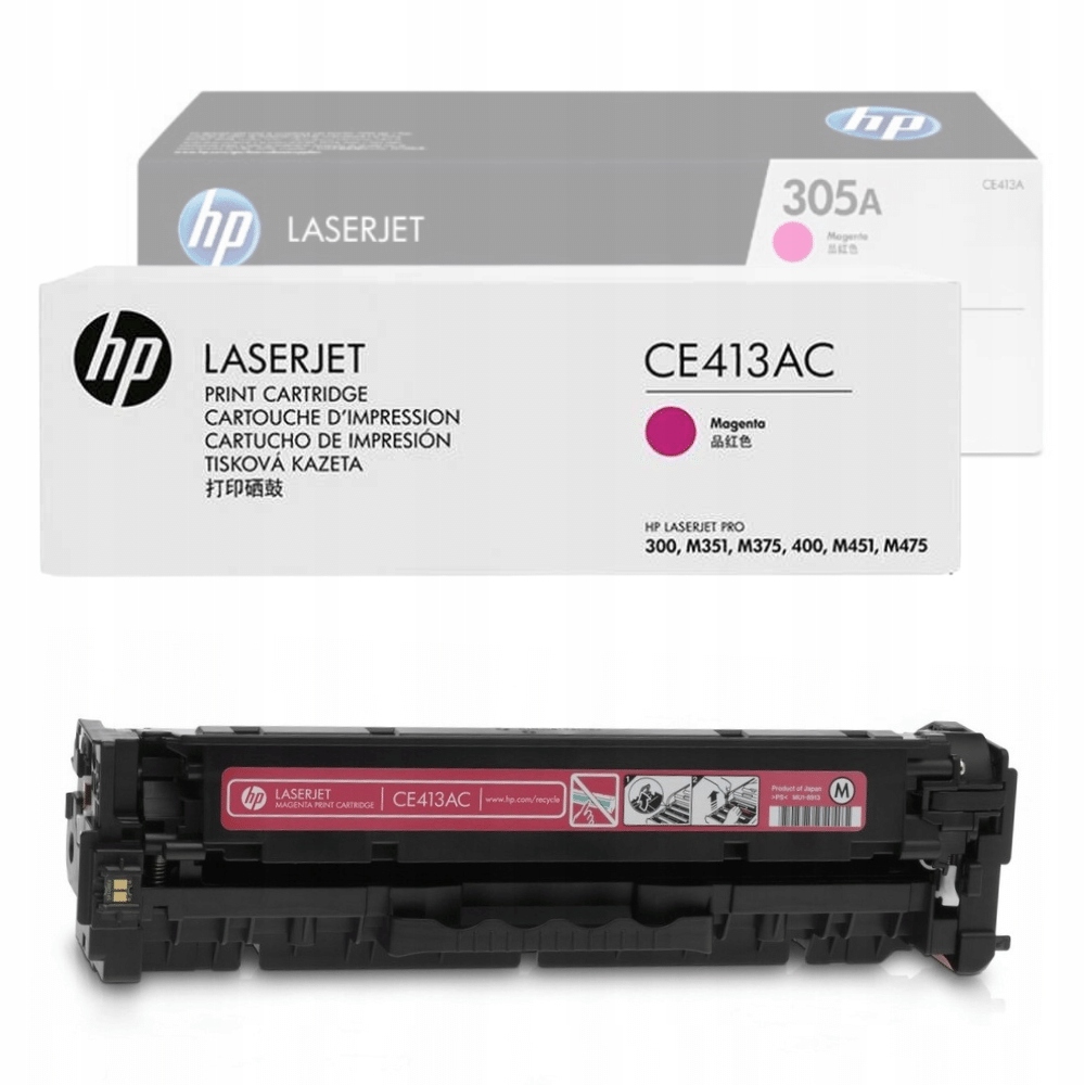 Toner HP 305A Mgn Contract LJ Toner Cartridge CE413AC czerwony (magenta ...