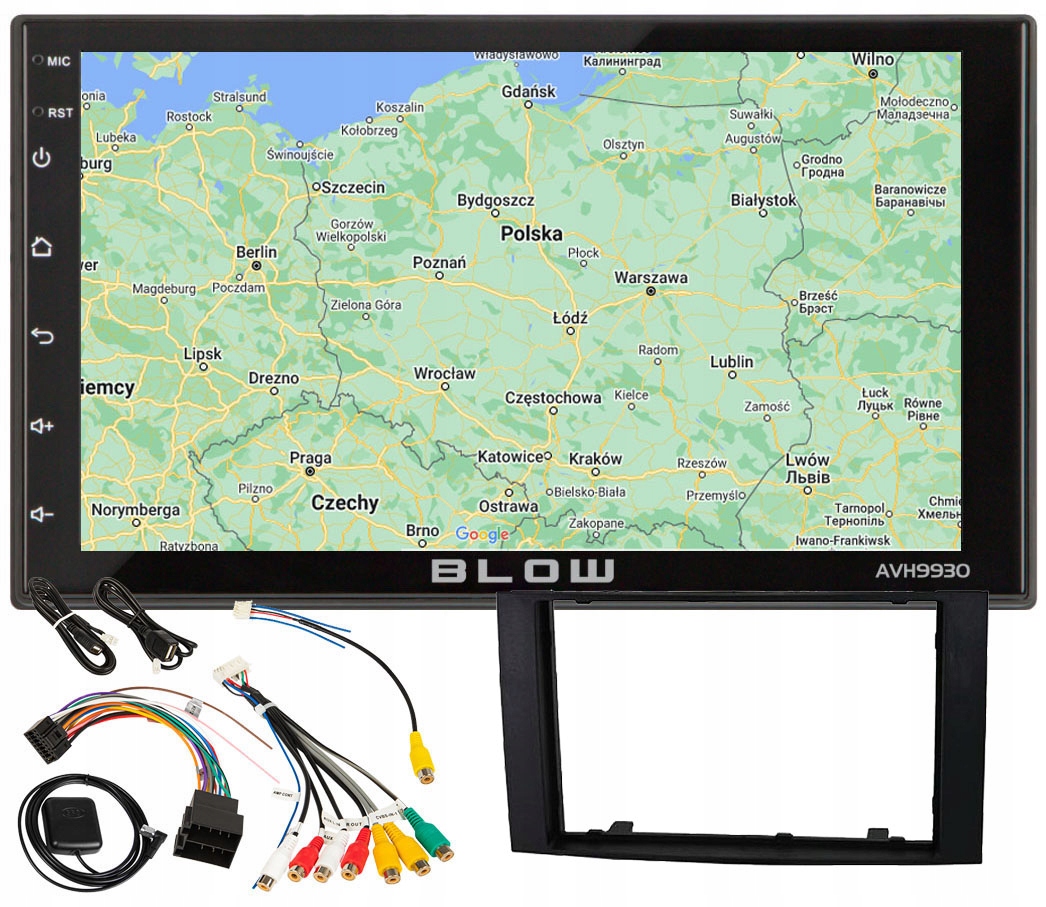 RADIO NAWIGACJA ANDROID VW TOUAREG CARAVELLE TRANSPORTER MULTIVAN T5 - Sklep, Opinie, Cena w Allegro