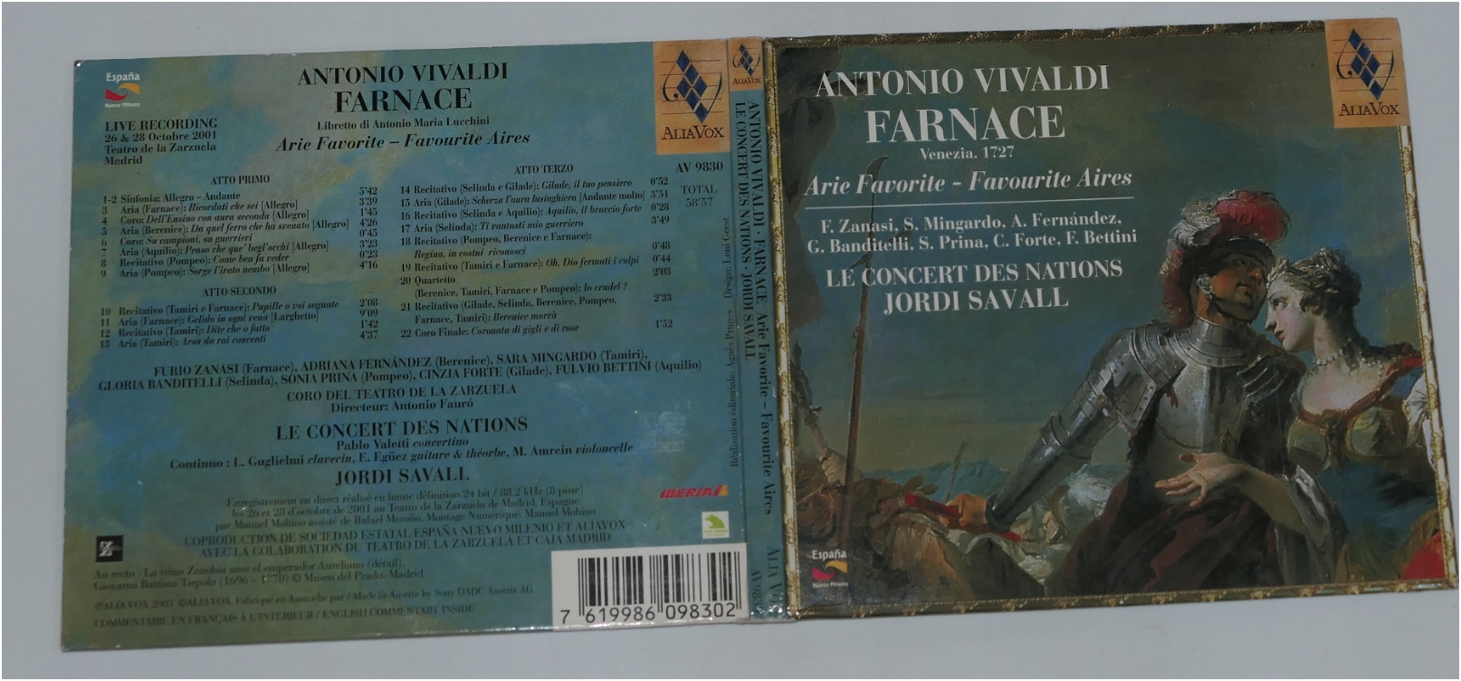 Vivaldi Farnace - Niska cena na Allegro