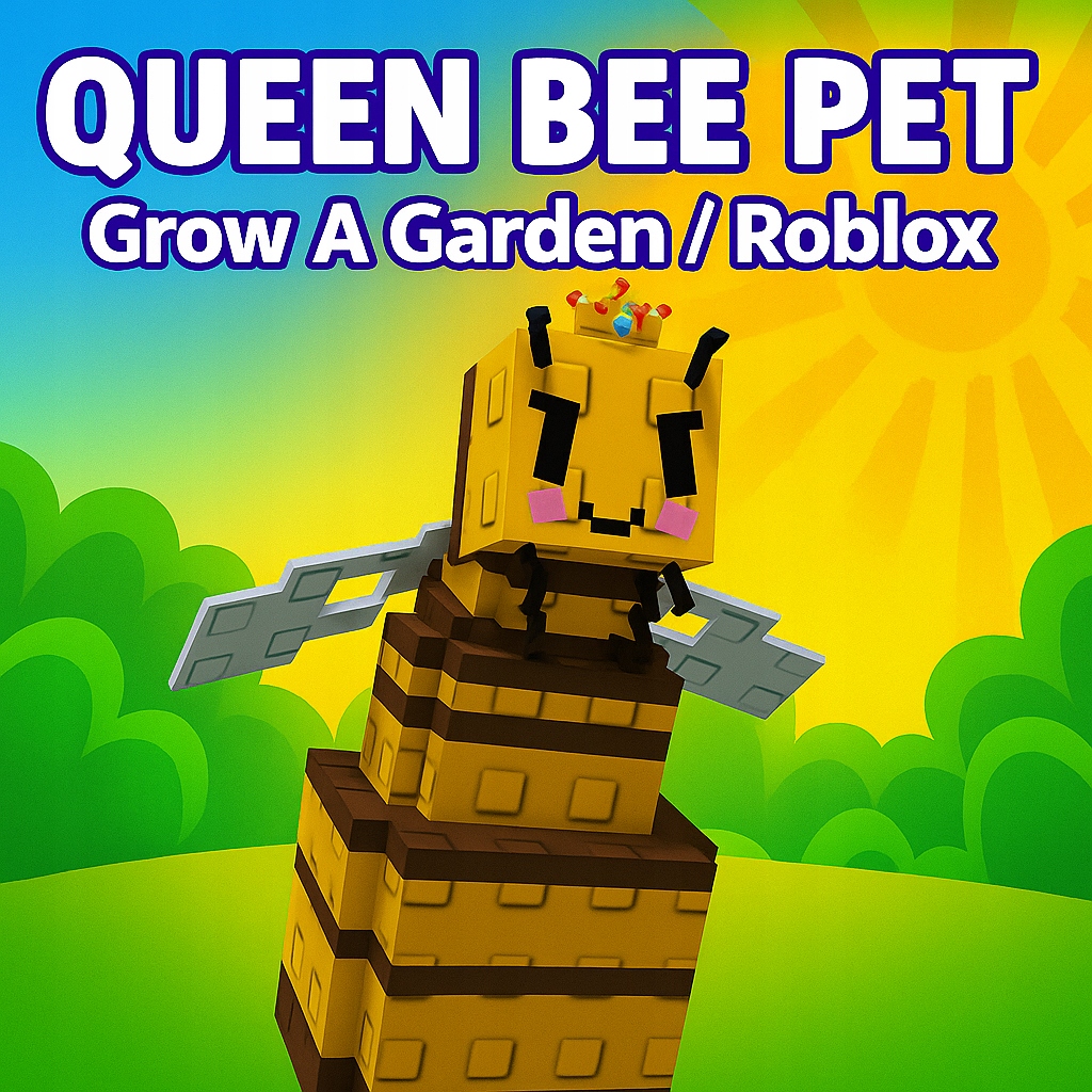 ROBLOX - QUEEN BEE - GROW A GARDEN - PET - GAG - MOŻLIWA MUTACJA ...