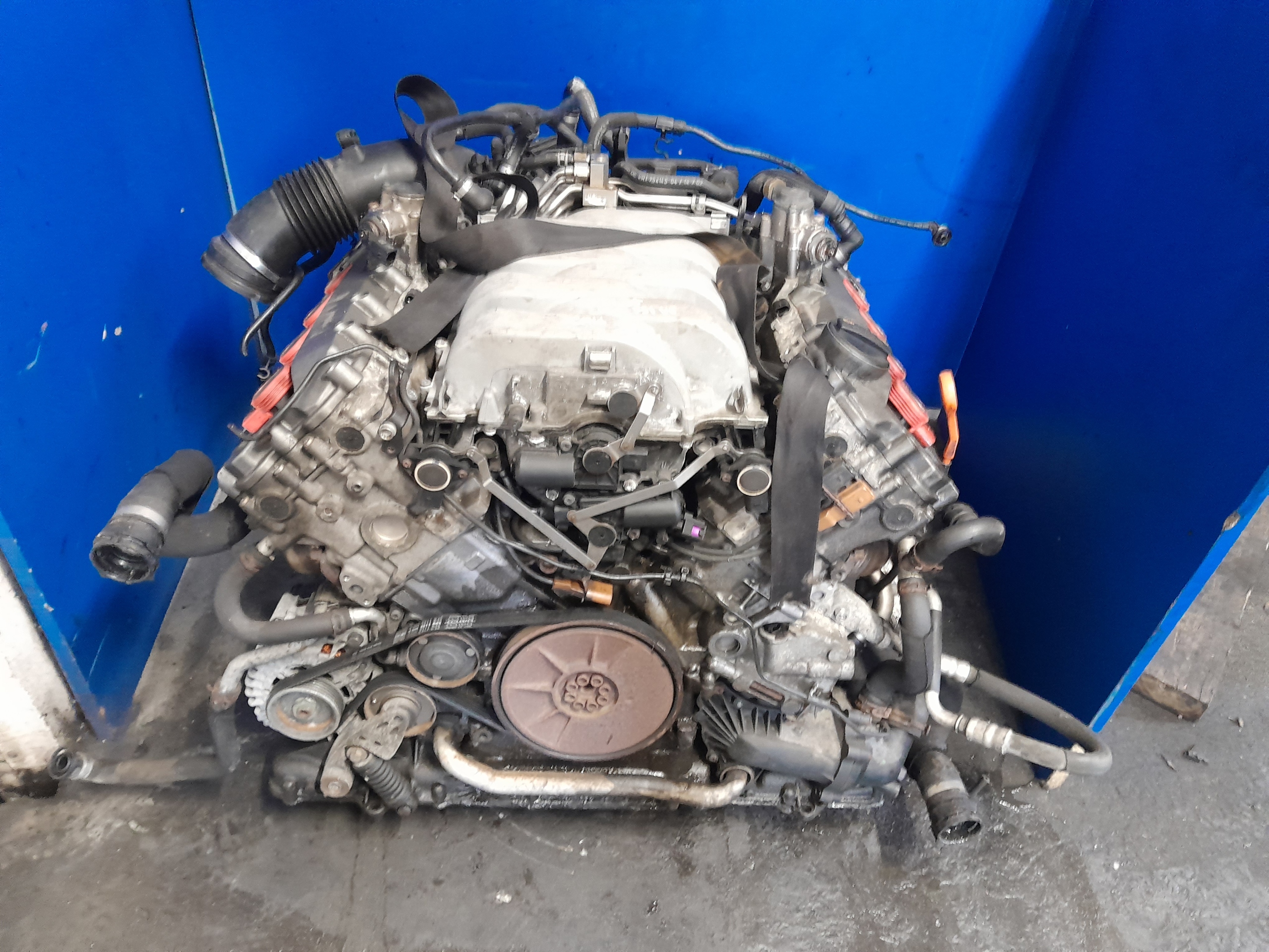 SILNIK KOMPLETNY AUDI S5 4.2 FSI V8 CAU CAU CAU za 14700 zł z Kielce ...