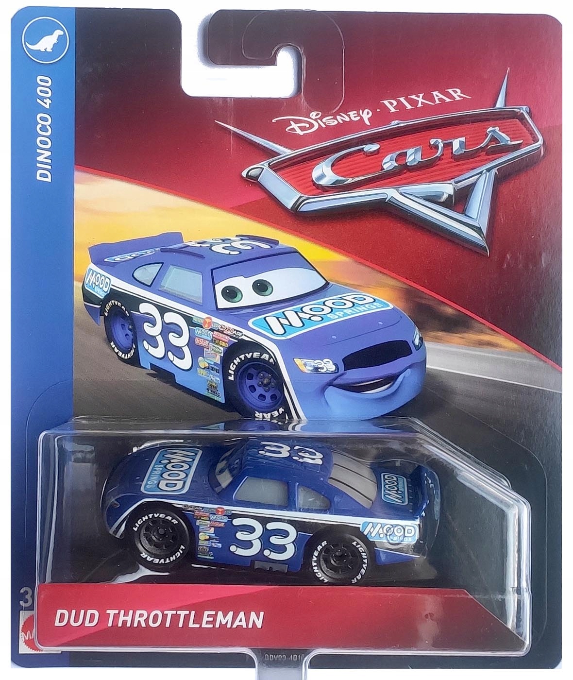 MATTEL CARS AUTA CZAREK BUŁA #33 MOOD SPRINGS 1:55 - porównaj ceny ...