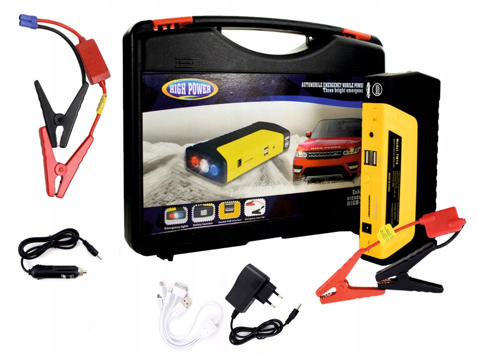 ROZRUCH POWERBANK STARTER DO AUTA BOOSTER 12800mAh 5907100604358 za 179 ...