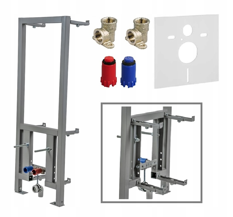 SZELDAR Producent Stelaż BIDET ! Pasuje ROCA GROHE GEBERIT szeroki 40 ...