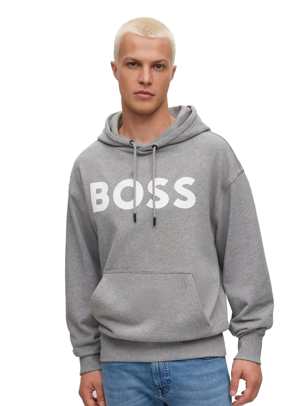 Bluza z kapturem Hugo Boss Jasnoszary r. L (4063538202083) • Cena ...