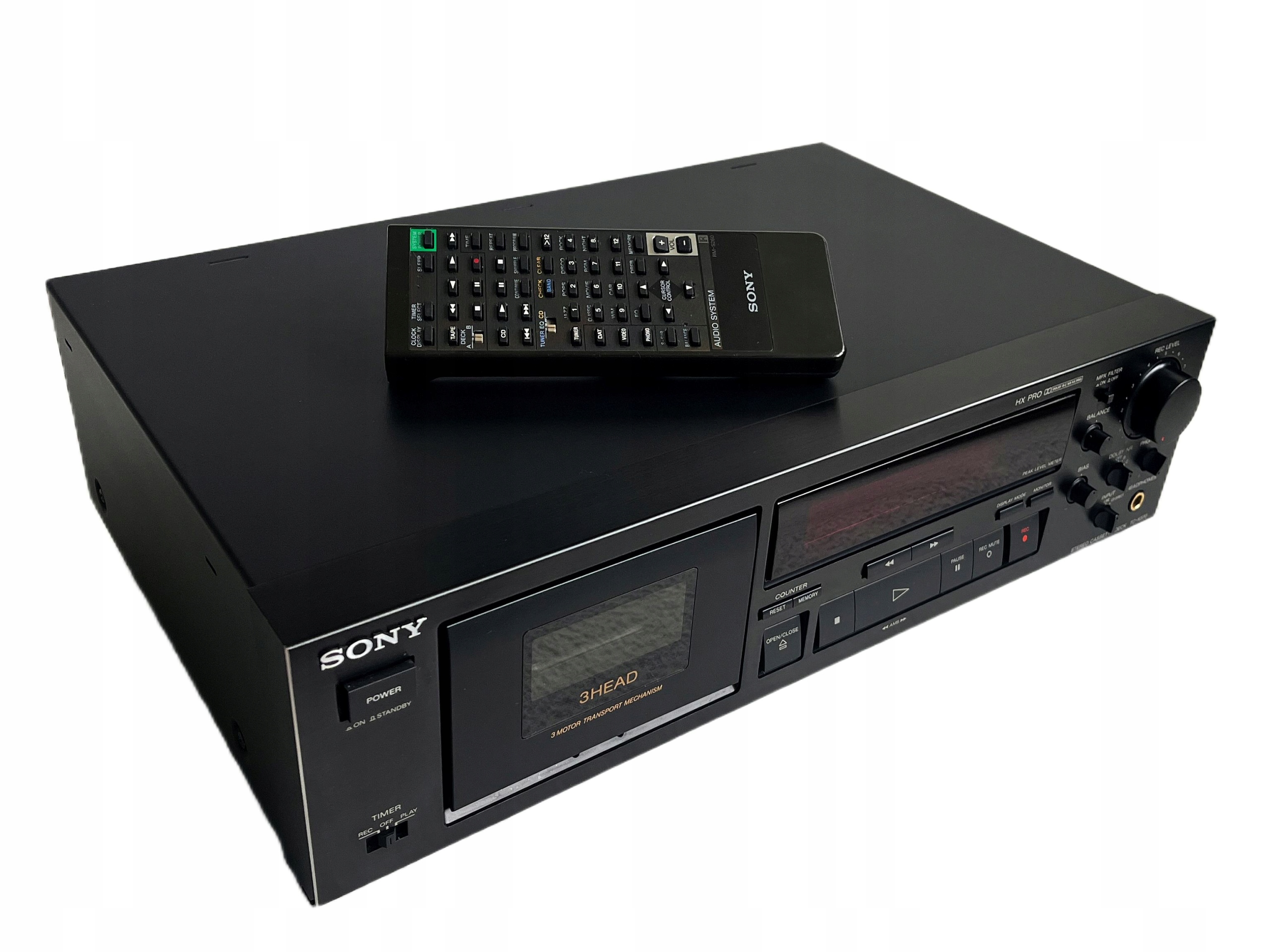 SONY TC-K570 / 3 HEAD / CD DIRECT / HI END 1991r. • Opinie - Allegro