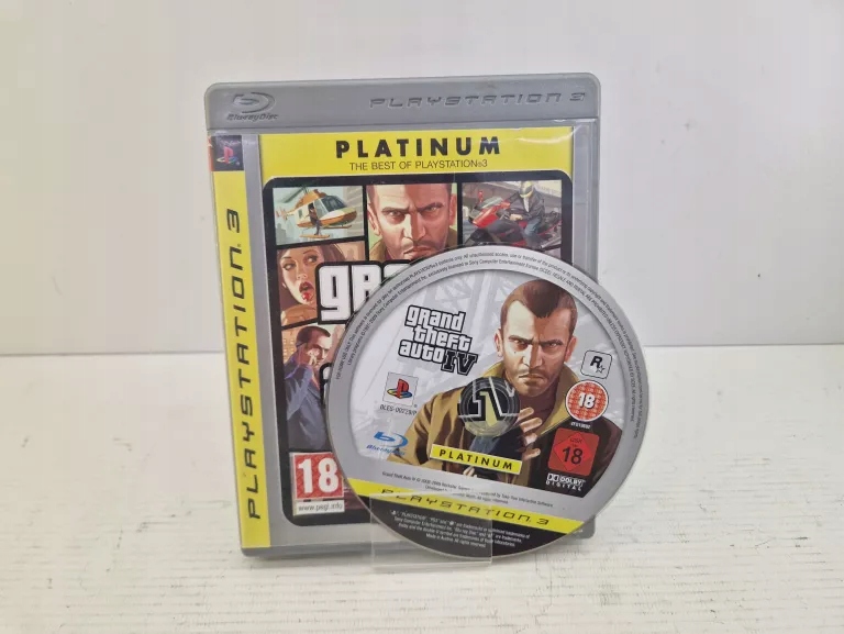GRA NA PS3 GTA 4 - Stan: Używany 40.00PLN - Sklepy, Opinie, Ceny w Allegro