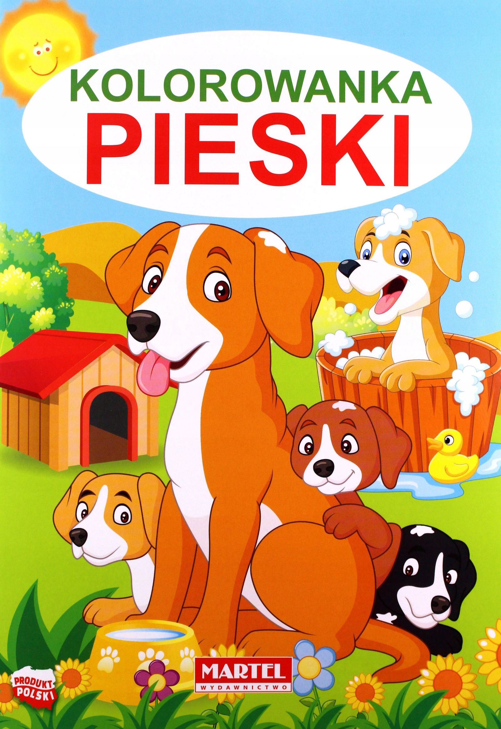 Kolorowanka Pieski Kartarzyna Ratajszczak Książki dla dzieci ...