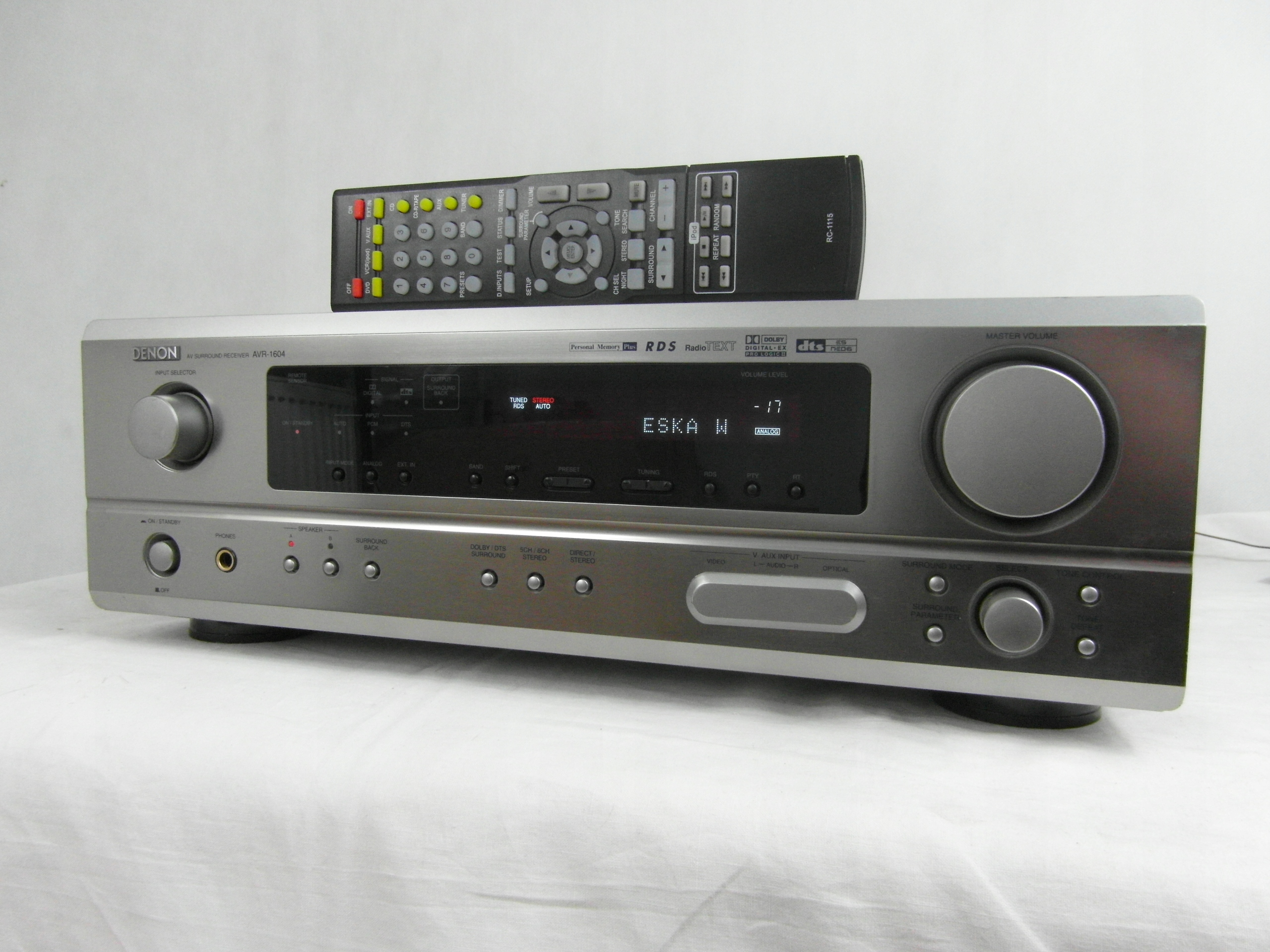 Amplituner DENON AVR-1604 RDS/Pilot - Sklep, Opinie, Cena w Allegro