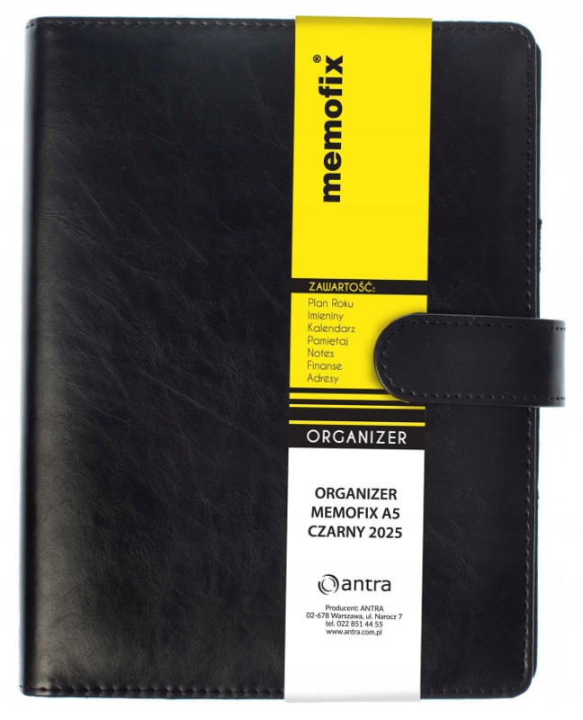 Organizer Memofix A5 czarny 17136268076 - Sklepy, Opinie, Ceny w Allegro