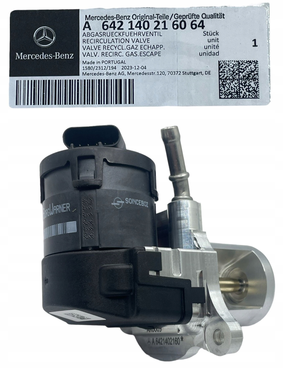 ZAWÓR EGR MERCEDES 3.0 V6 350 CDI 6421402160 A6421402160 za 2299,99 zł ...