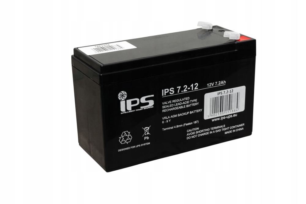 AKUMULATOR AMG 7AH 12V P+ IPS 7.2-12 - Sklep, Opinie, Cena w Allegro