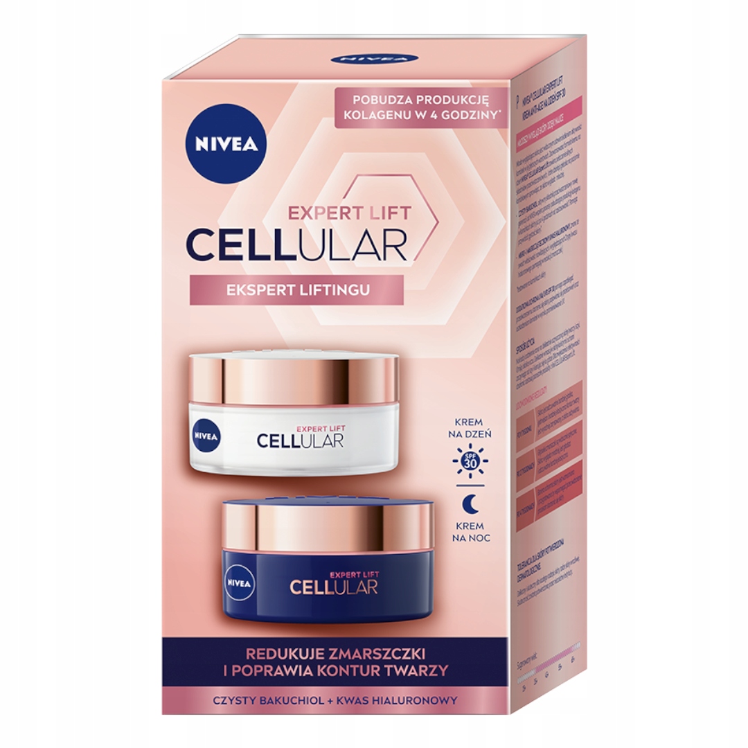 Zestaw kremów do twarzy NIVEA Expert Lift na dzień i noc 2 x 50 ml ...