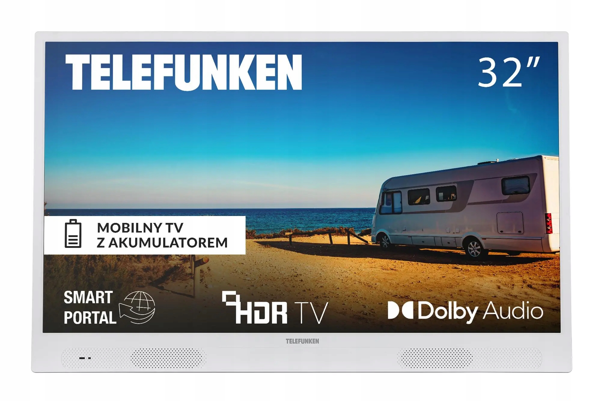 MOBILNY Telewizor SMART TV LED 32" Telefunken PL32WI WIFI DVB-T2 AKUMULATOR - Sklep, Opinie ...