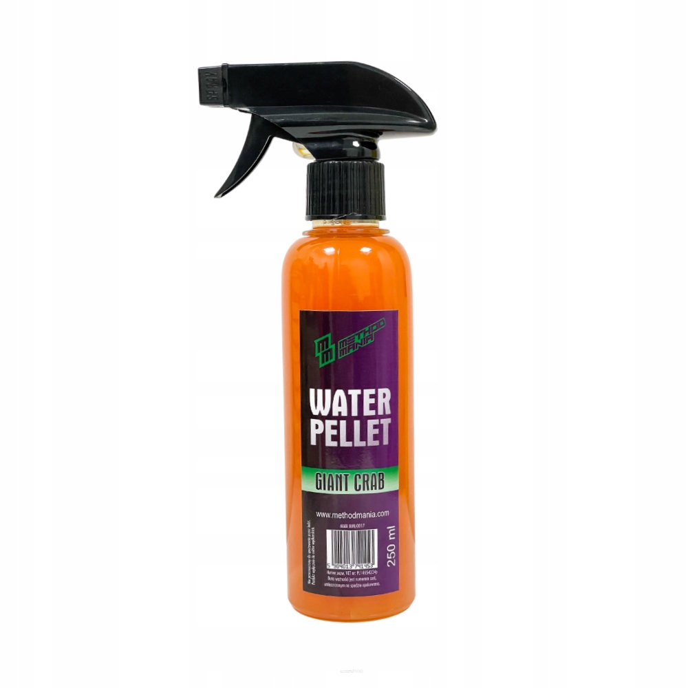 Method Mania Liquid Water Pellet Giant Crab 250ml • Cena, Opinie - Allegro