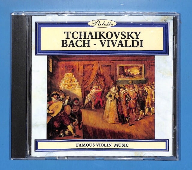 Famous Violin Music Tchaikovsky, Bach, Vivaldi CD • Cena, Opinie - Allegro