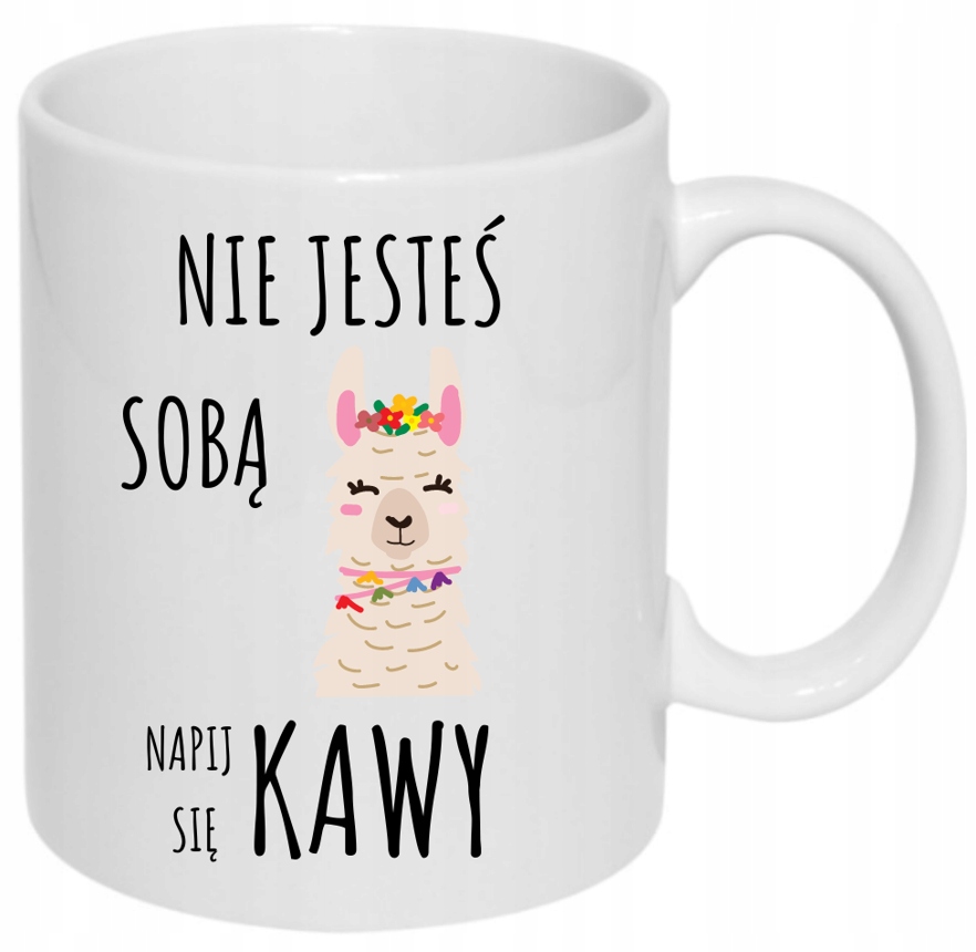 Kubek ceramika 330 ml Śmieszny kubek prezent dla przyjaciółki dziewczyny 18 30 40 50 60 70 ...