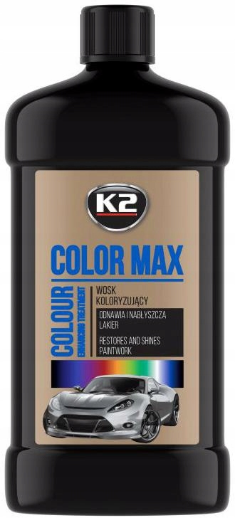 K2 COLOR MAX WOSK KOLORYZUJĄCY CZARNY - 500 ml 5906534802446 za 10 ...