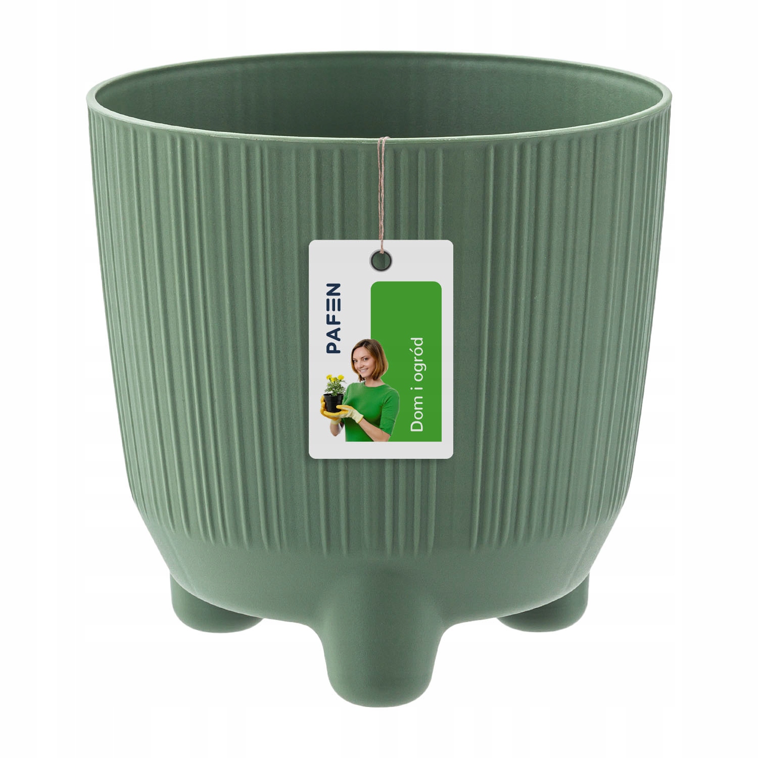 Doniczka tworzywo sztuczne zielony Prosperplast 12,6 cm x 12,6 x 12,5 ...