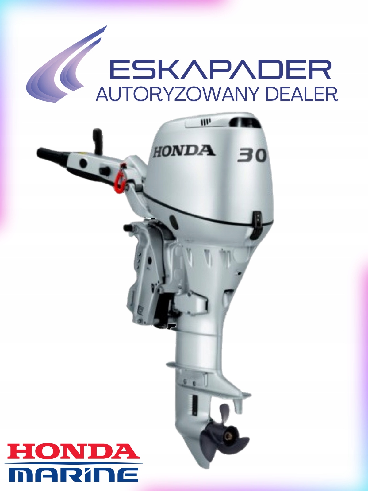 Silnik zaburtowy z rumplem HONDA BF30 DK2 LHTU 30KM RUMPEL _PROMOCJA za ...