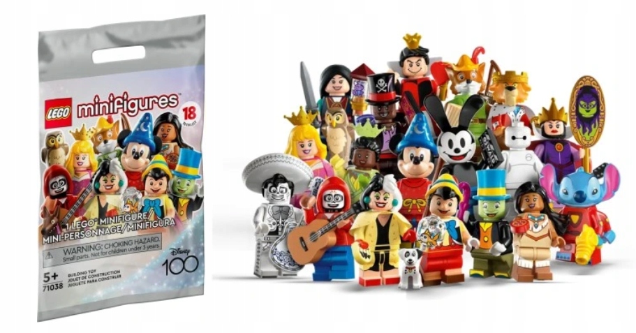 LEGO 71038 MINIFIGURES DISNEY KOMPLET 18 SZTUK (5702017417752) • Cena ...