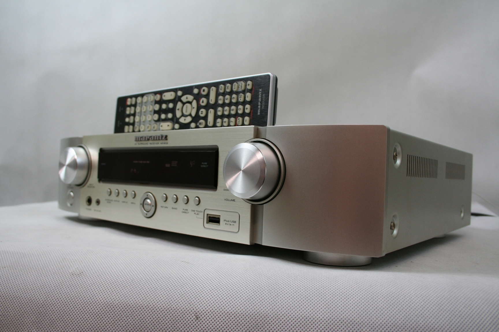 Amplituner Marantz NR1602 7.1 srebrny - porównaj ceny - Allegro.pl
