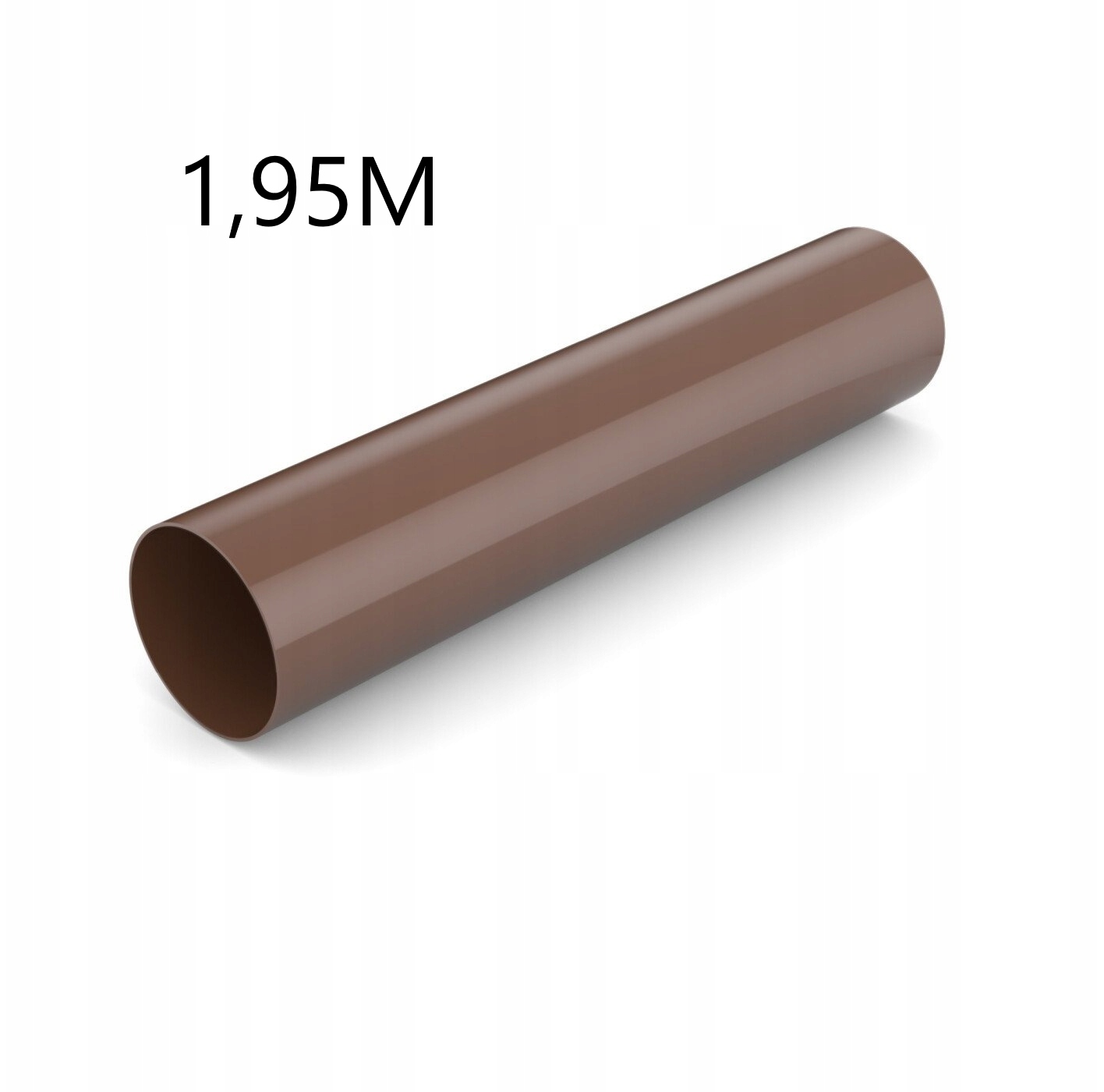 BRYZA PVC RURA SPUSTOWA fi 90 dł. 1,95 m BRĄZ (62-112) • Cena, Opinie ...