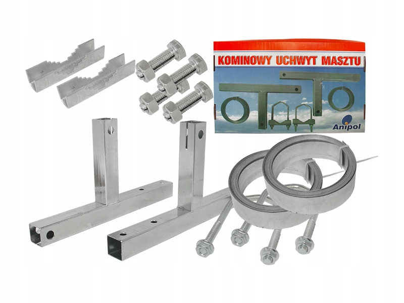 UCHWYT KOMINOWY ANTENY OPASKA OBEJMA 7M. - Sklep, Opinie, Cena w Allegro