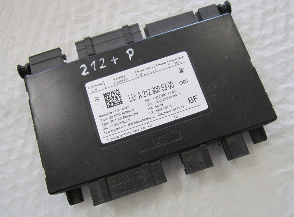 MERCEDES EKLASA W212 STEROWNIK FOTELA A2129005300 za 150.00PLN z ...