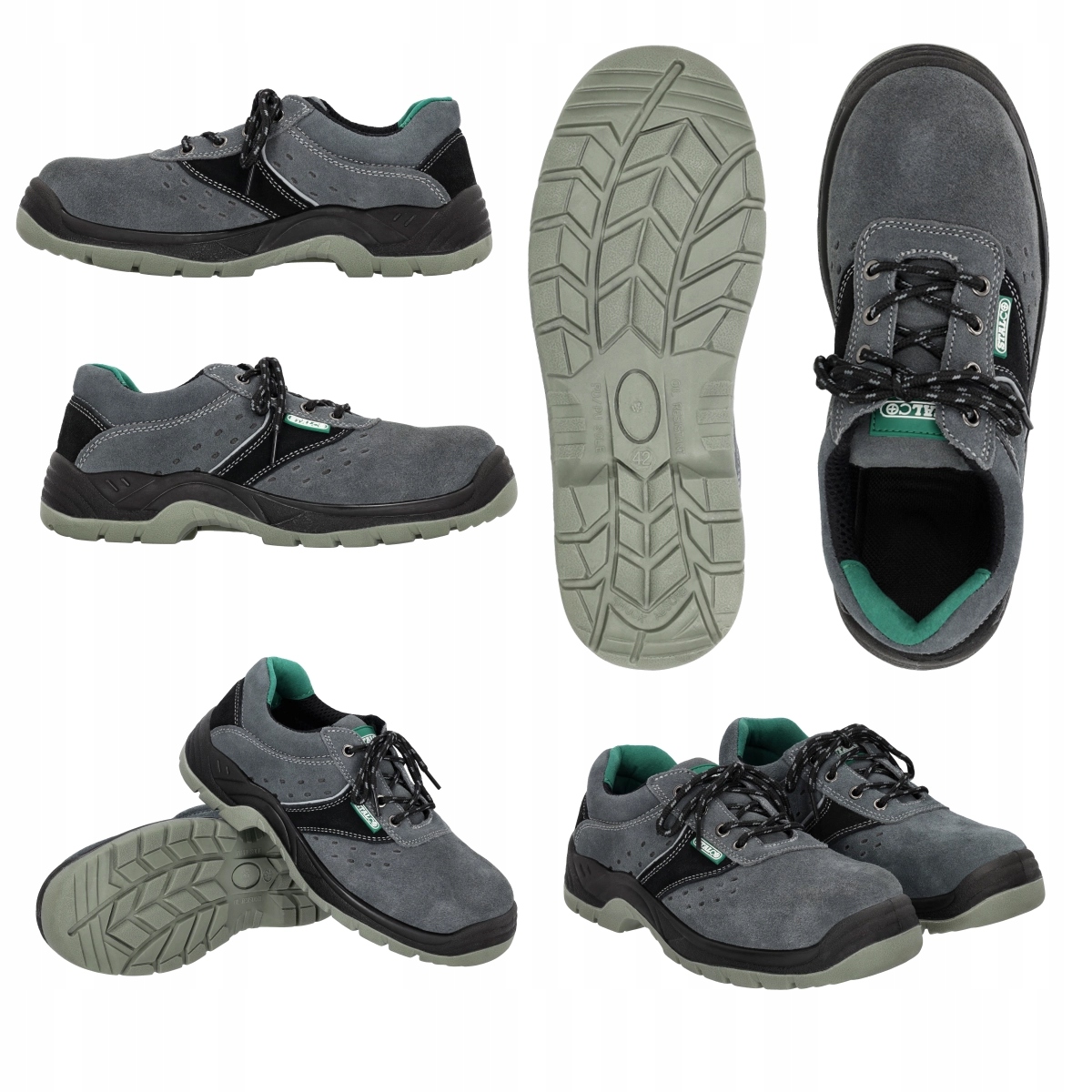 Buty Robocze Skórzane z Podnoskiem Service S1 Roz.43 Stalco S-47962 ...