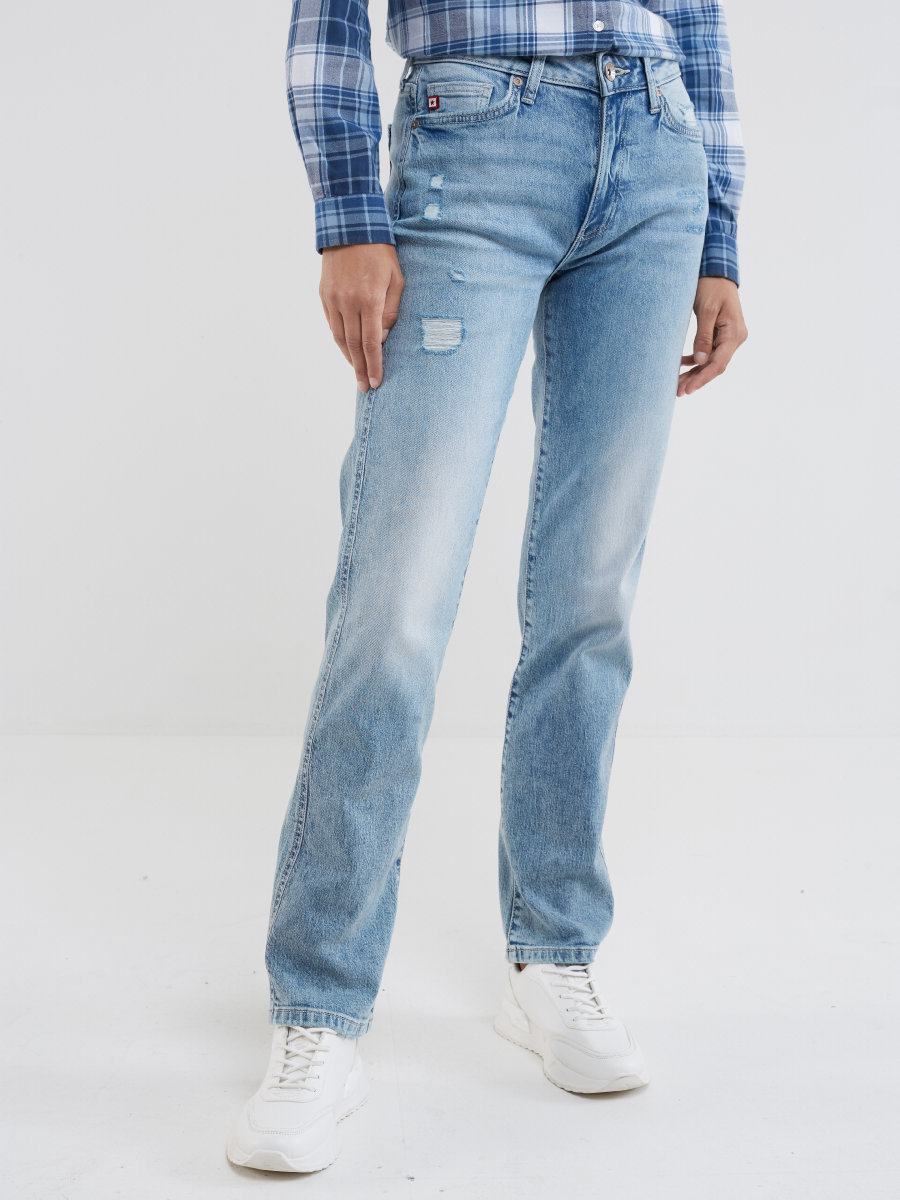 BIG STAR JEANSY DAMSKIE PRZETARCIA MYRRA W27 L32 14062499510 - Allegro.pl