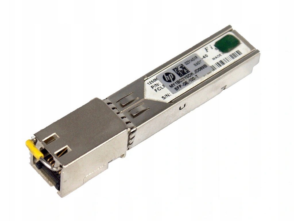 MODUŁ GBIC SFP HP X120 1GB RJ45 LAN TRANSCEIVER JD089B - Sklep, Opinie ...