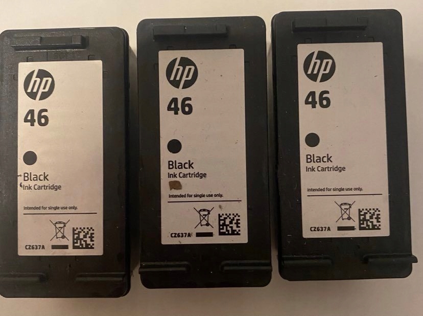 HP WKŁAD TUSZ 46 CZ637A BLACK ORYGINAŁ PUSTY - Sklep, Opinie, Cena w ...