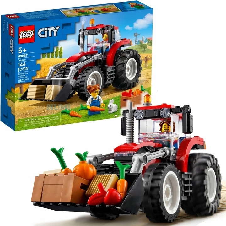LEGO CITY TRAKTOR DO BUDOWANIA LEGO TRAKTOREK PREZENT NA ŚWIĘTA • Cena ...