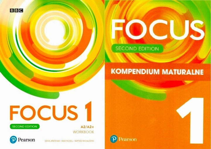Focus Second Edition 1 A2/A2+ Workbook (8784518523) | Podręcznik Allegro