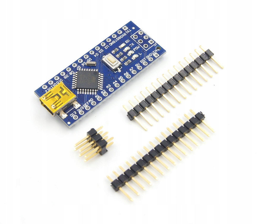 NANO V3.0 CH340 ATmega328 AVR Klon pro výuku kódování s Arduino IDE ...