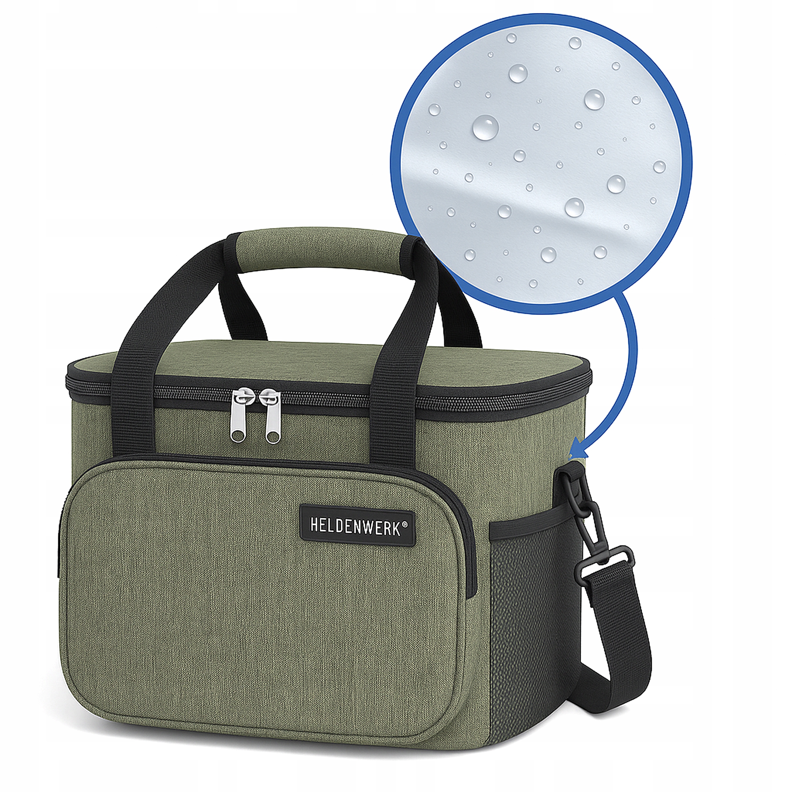 Torba termiczna piknikowa plażowa lunchbox turystyczna izolacyjna ...