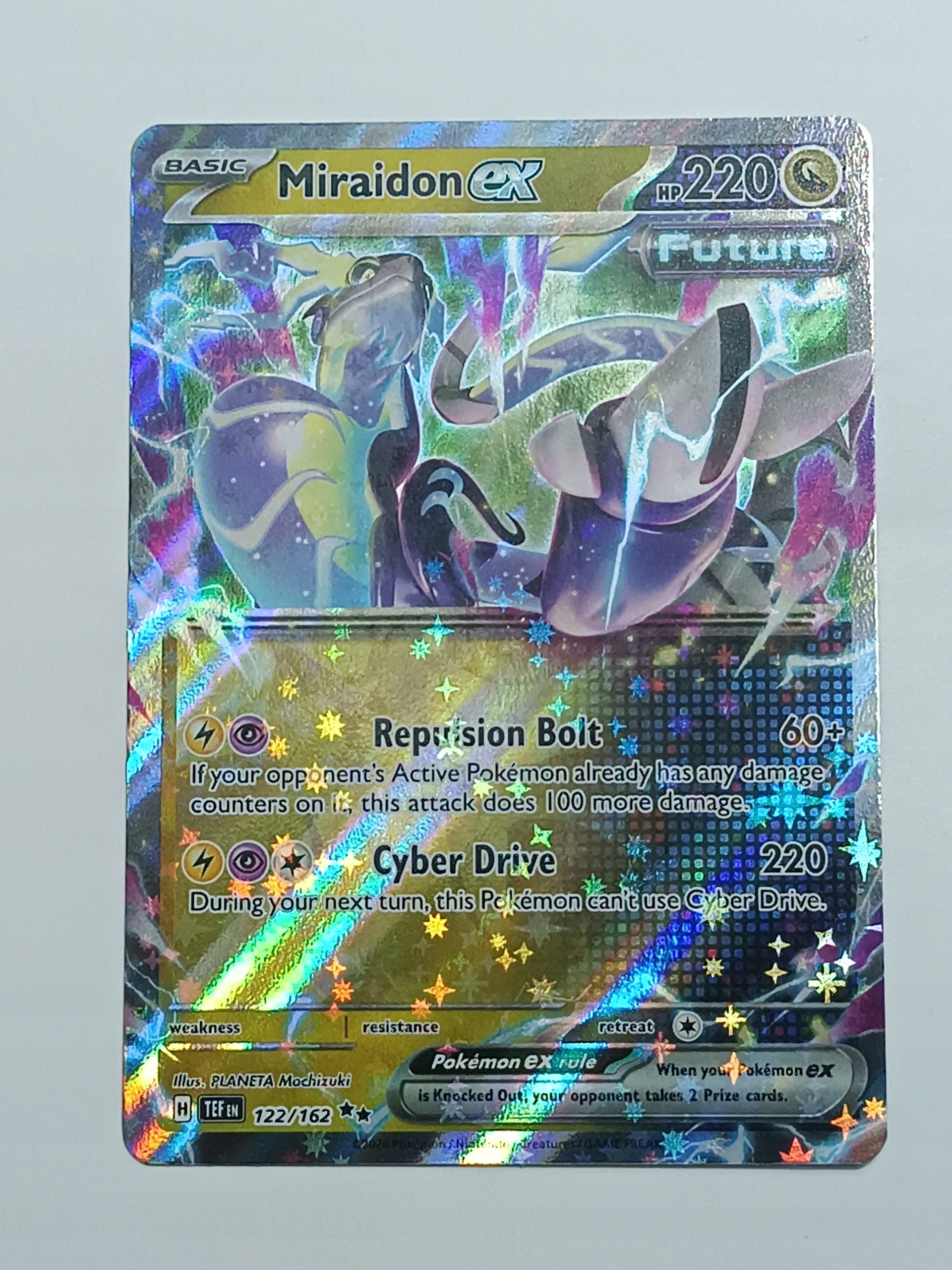 Miraidon ex (TEF 122) - 122/162 - Double Rare - Temporal Forces • Cena ...