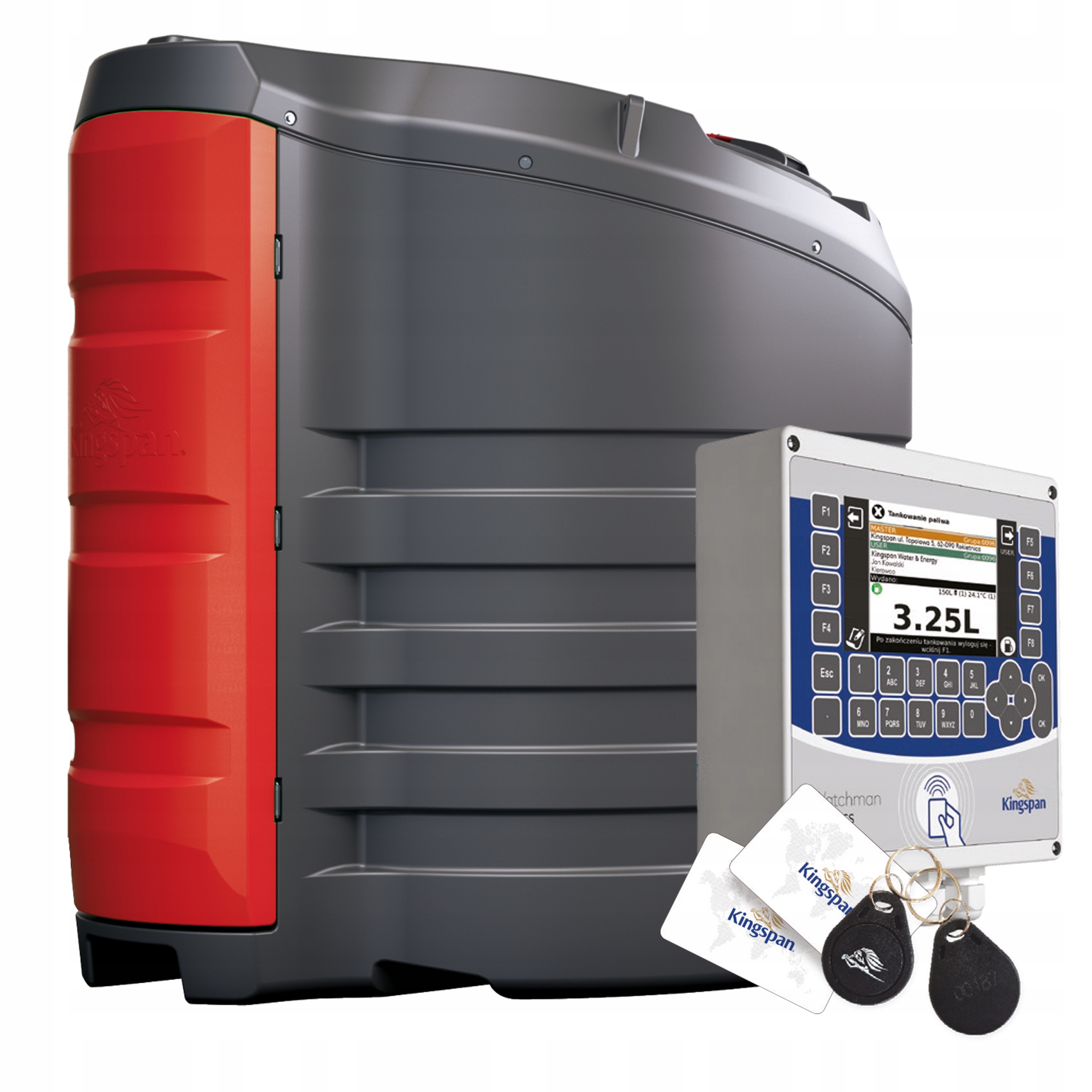 ZBIORNIK DO DIESLA ON 2500 LITRÓW FUELMASTER KINGSPAN SYSTEM WATCHMAN ...