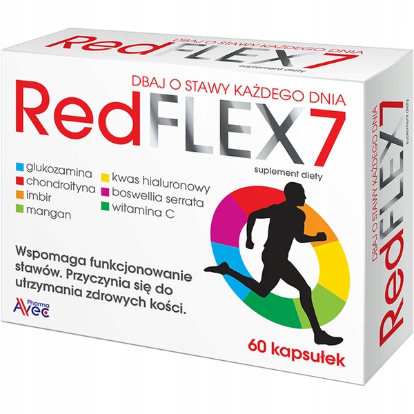 RedFlex7 Na stawy i kości 60 kapsułek (5902020321118) • Cena, Opinie ...