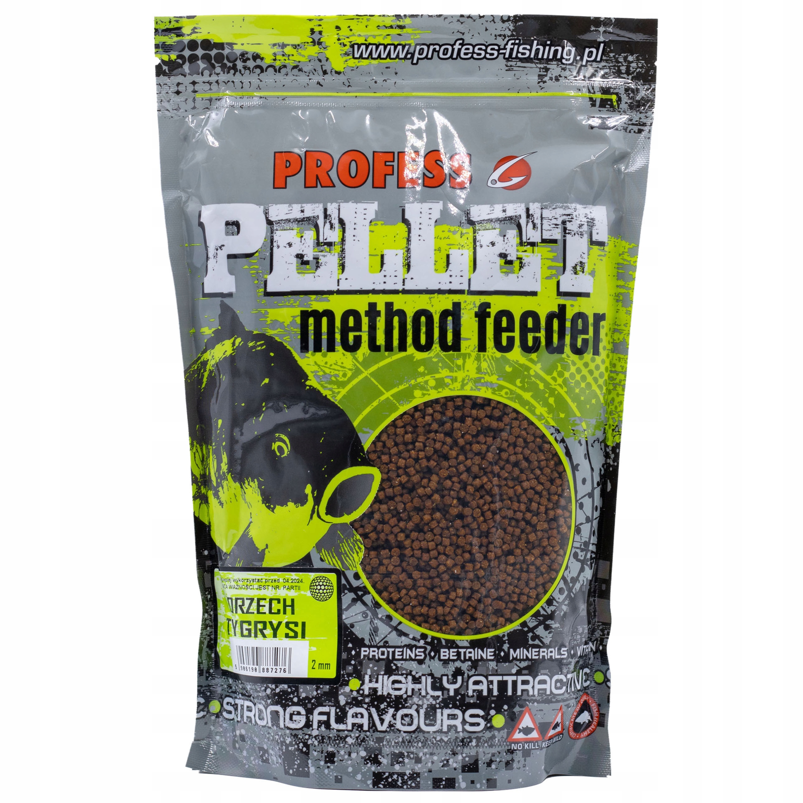 Pellet 2 mm Method Feeder ORZECH TYGRYSI 700 g Profess - p-9597 ...