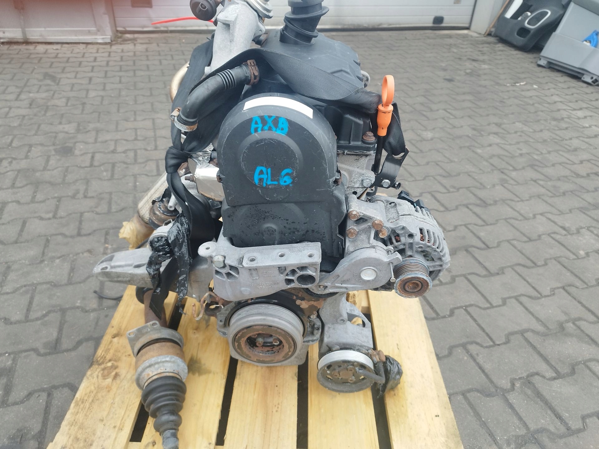 KOMPLETNY SILNIK VW TRANSPORTER T5 1.9 TDI AXB - porównaj ceny - Allegro.pl