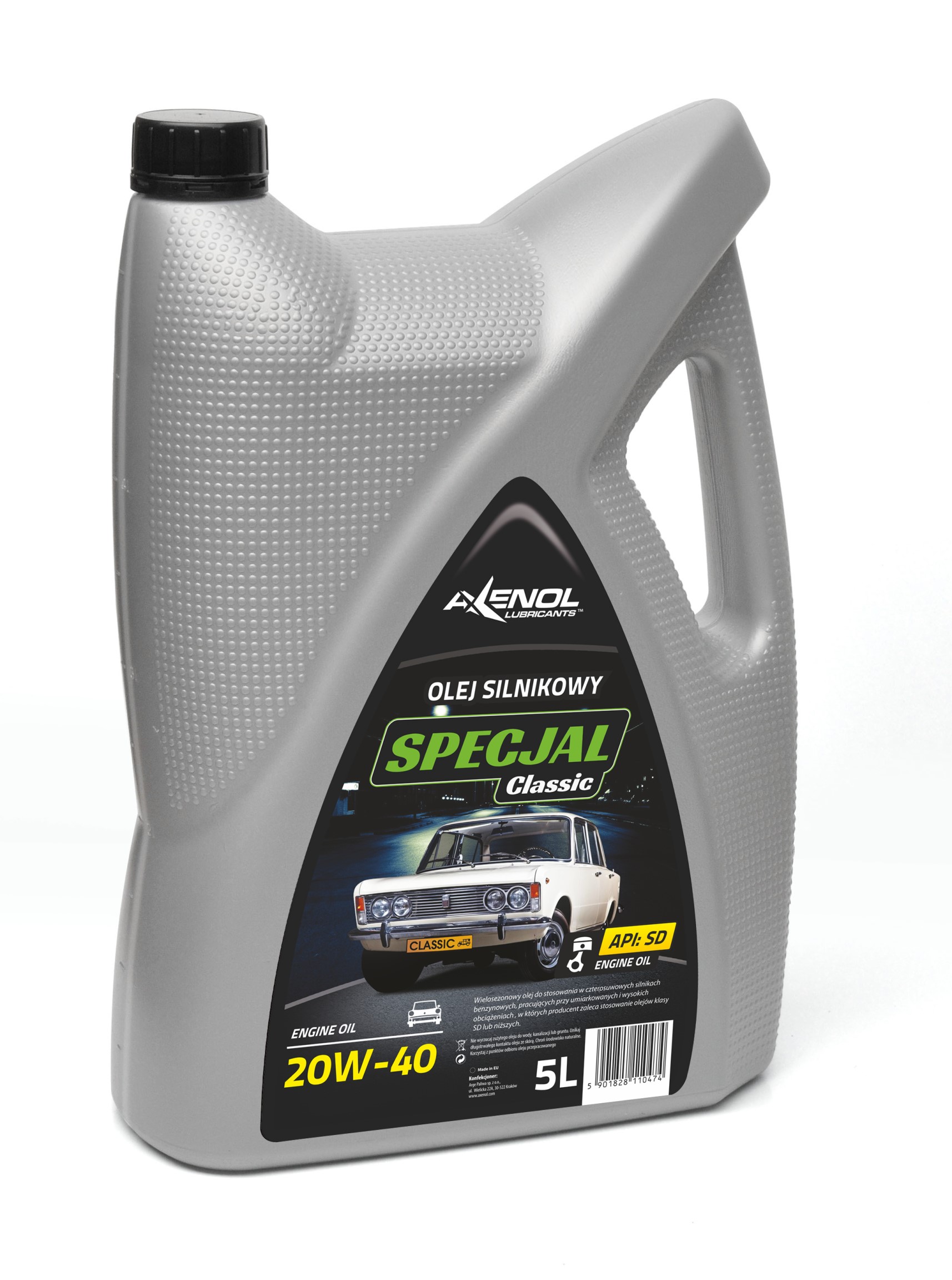 OLEJ AXENOL SPECJAL SD 20W-40 5L 5901828110474 za 74.00PLN z Szczucin ...