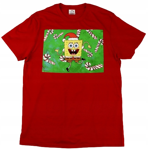 Koszulka męska młodzieżowa świąteczna Nickelodeon SpongeBob ... Koszulka męska młodzieżowa świąteczna Nickelodeon SpongeBob ...