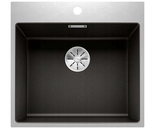 Zlewozmywak jednokomorowy Blanco SUBLINE granit czarny (4020684730341 ...
