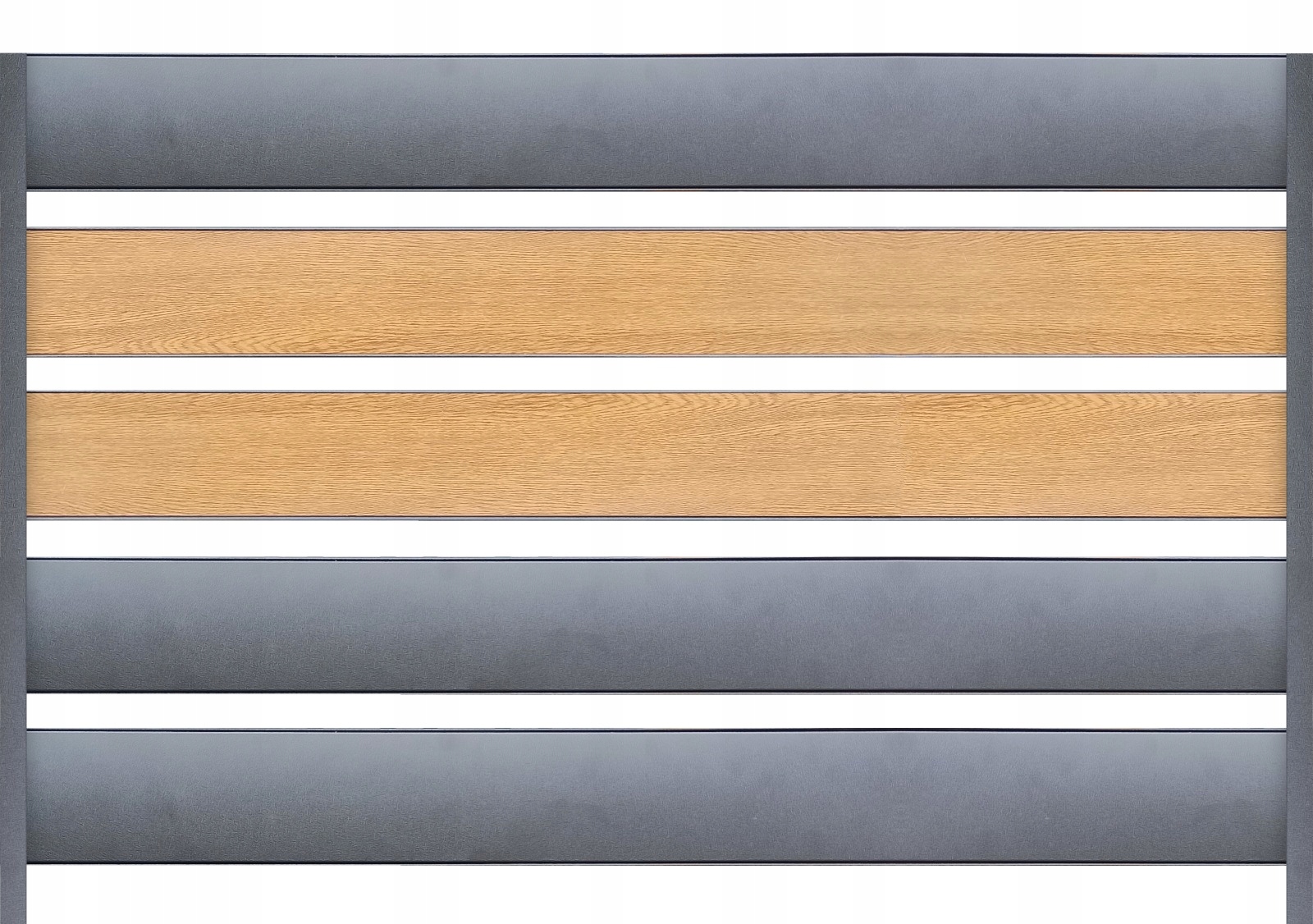 PRZĘSŁA OGRODZENIOWE panelowe palisadowe belki deski poziome MODERN ...