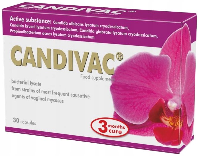CANDIVAC kapsułki doustne candida kandydoza 30 szt (8594004857675 ...