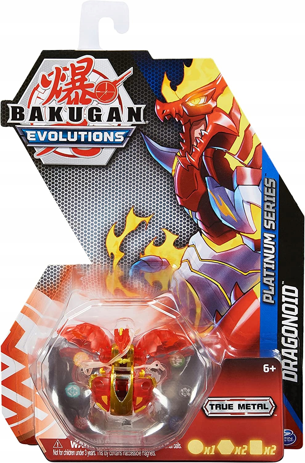 NEO DRAGONOID BAKUGAN EVOLUTIONS PLATINUM SERIES (0778988430774) • Cena ...
