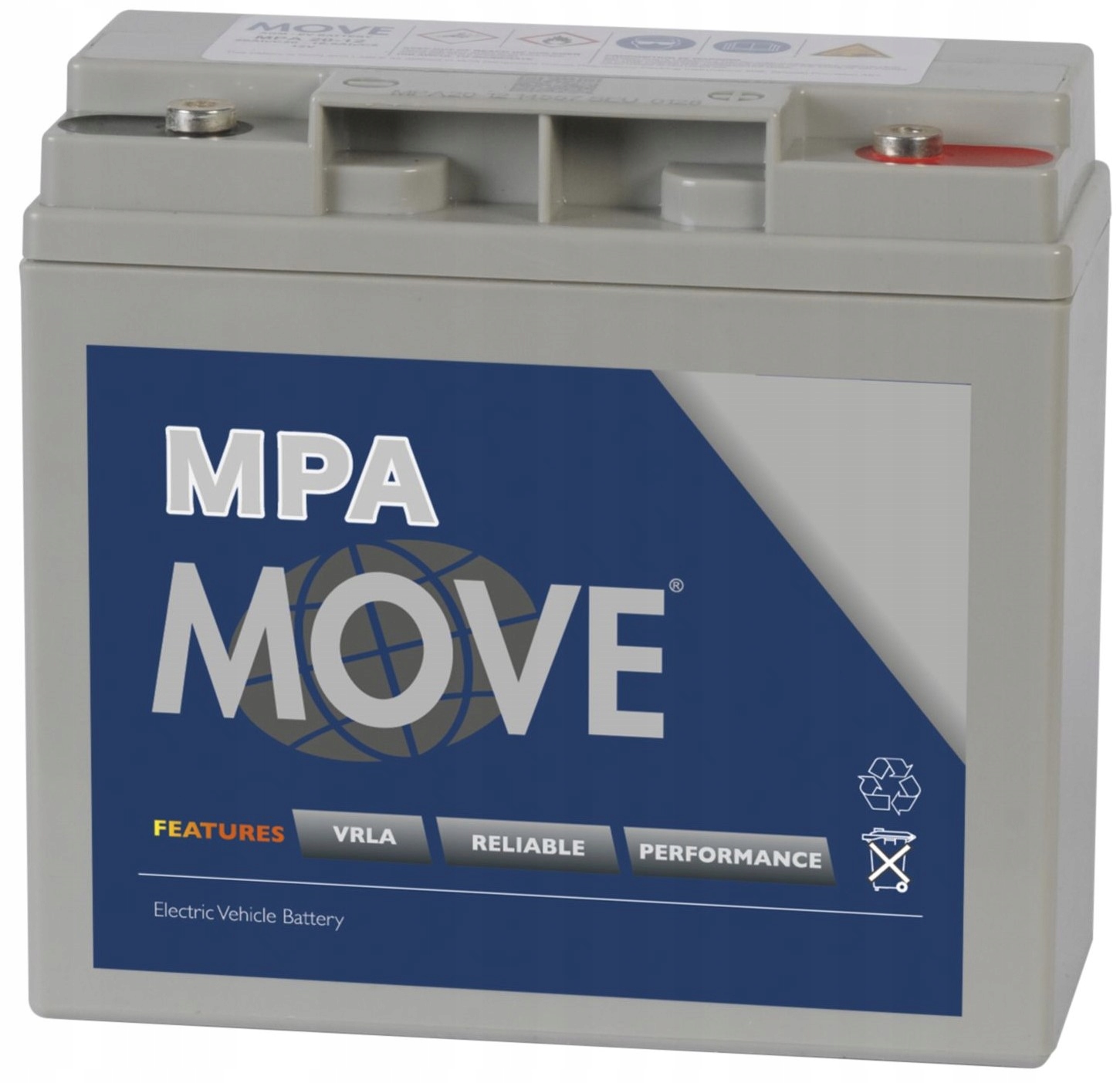 AKUMULATOR AGM VRLA MPA 12-20 12V 20Ah STAND-BY FV - Sklep, Opinie, Cena w Allegro